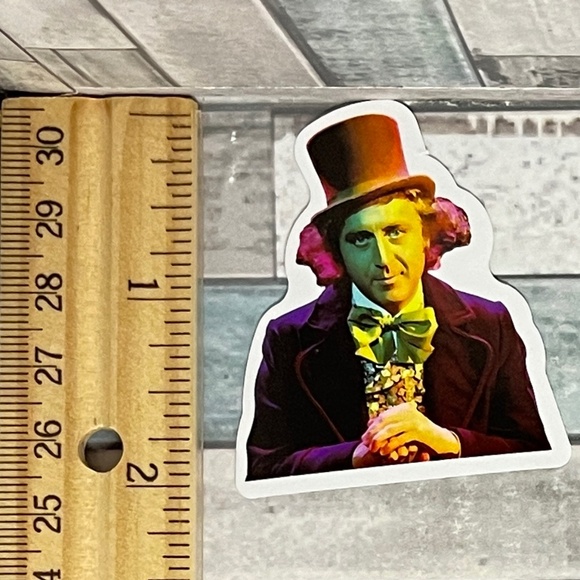 Office | 110 Willy Wonka Waterproof Vinyl Sticker Decal | Poshmark